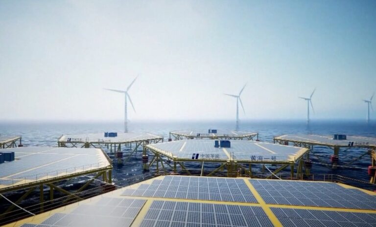 China’s wave-resistant floating photovoltaic platform to enter ...